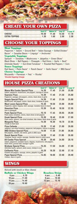 Pizza Box Topper Design & Print Advertising Samples | Mail Shark