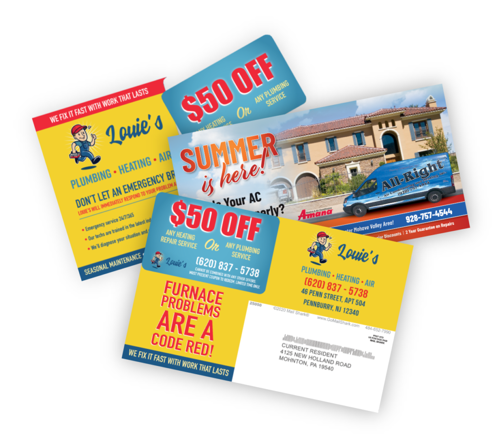 HVAC Direct Mail Services | Mail Shark