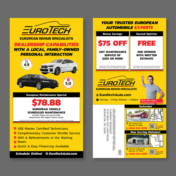 Specialty Automotive Repair Industry - Direct Mail Products | Mail Shark